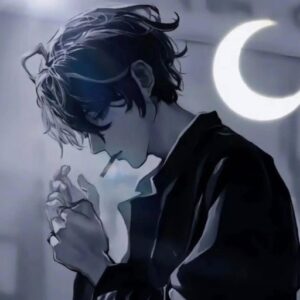 Anime Boy Smoking Cigarette Pfp - Download High Quality On Loonaz